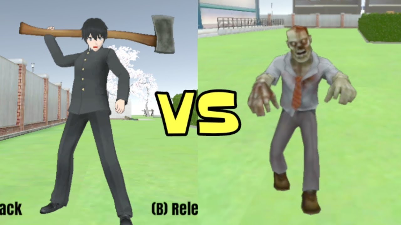Senpai vs Zombies | High School Simulator 2019 - YouTube