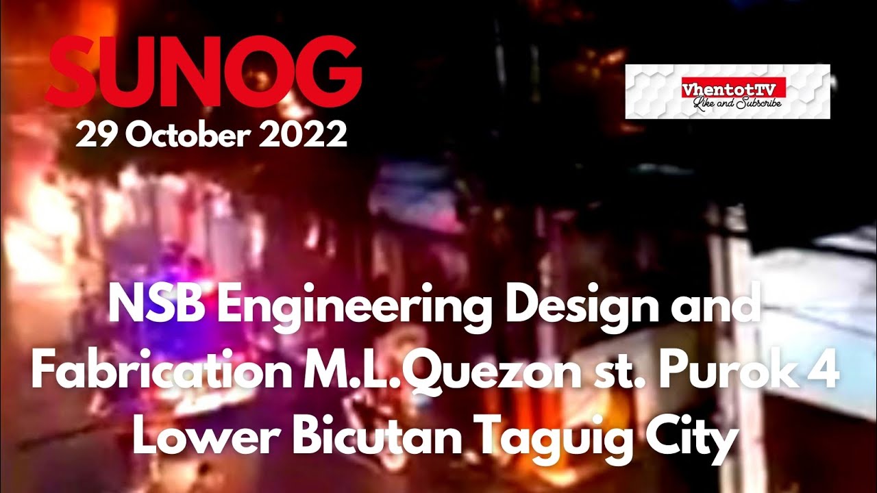 SUNOG sa M.L.Quezon st. Purok 4 Lower Bicutan Taguig City ...