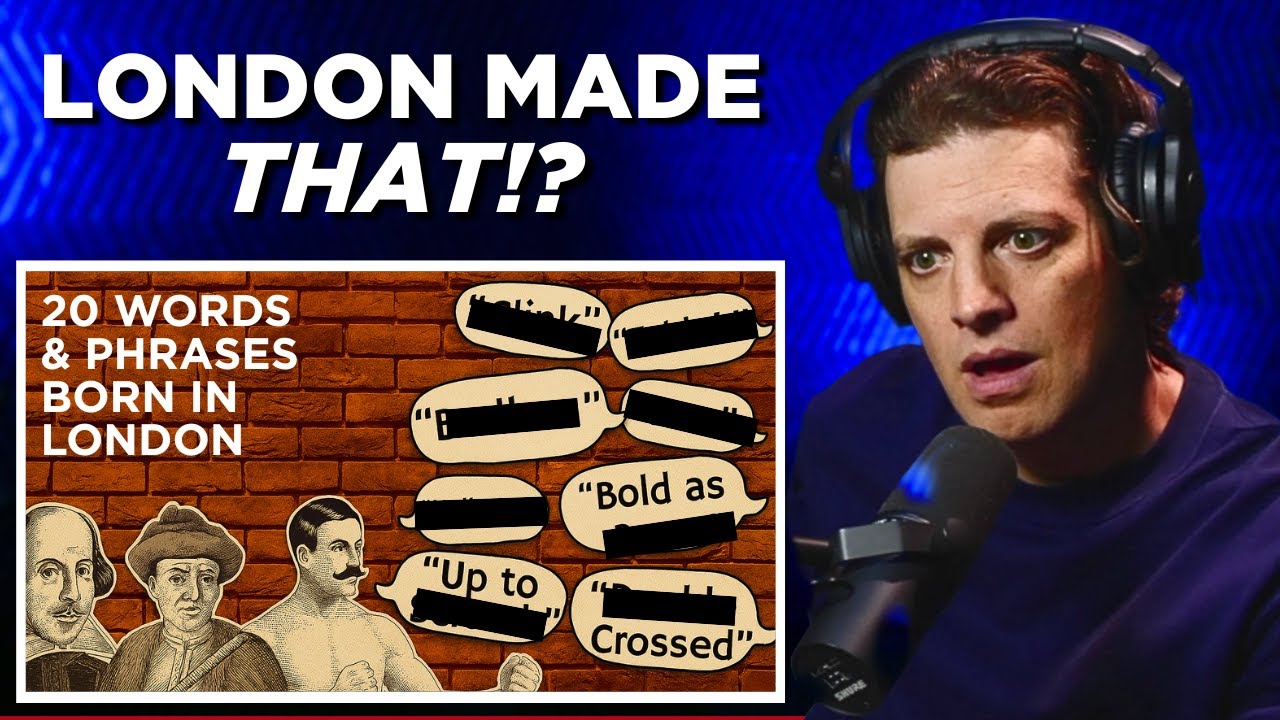 American Reacts to 20 Famous Phrases Born In London! - YouTube