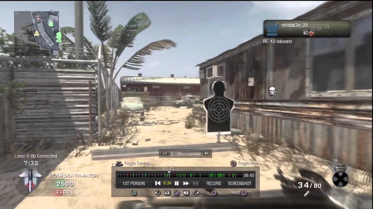 BLACK OPS FIRING RANGE MAP - YouTube