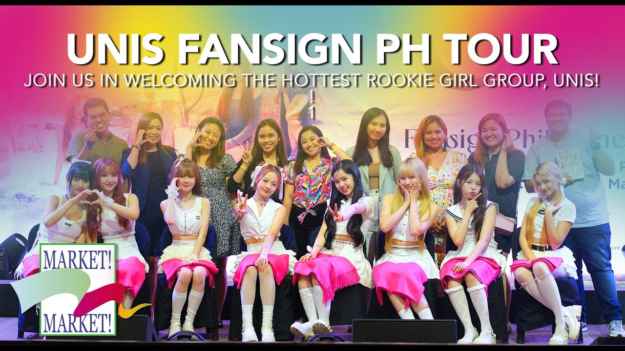UNIS in the Philippines | Fansign Philippine Tour - MNL | Ayala Malls ...