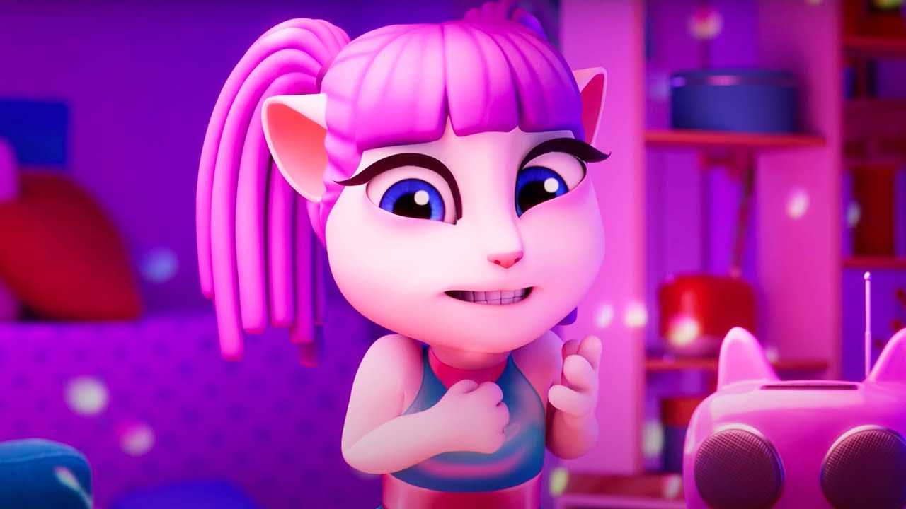 Talking Angela - Dancing Queen | WildBrain Enchanted | Best Cartoon ...