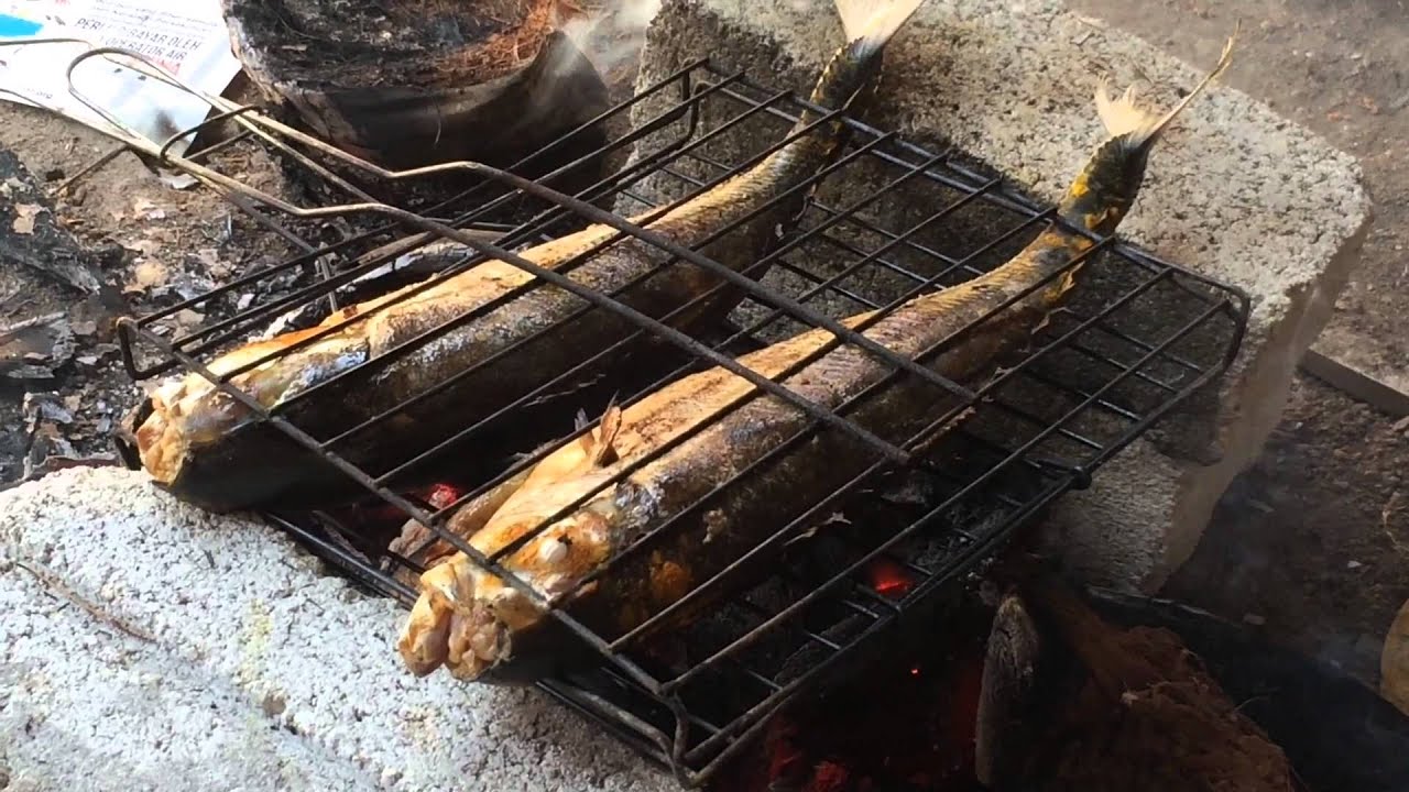 Healthy Food : Ikan Bakar Grill Fish - YouTube