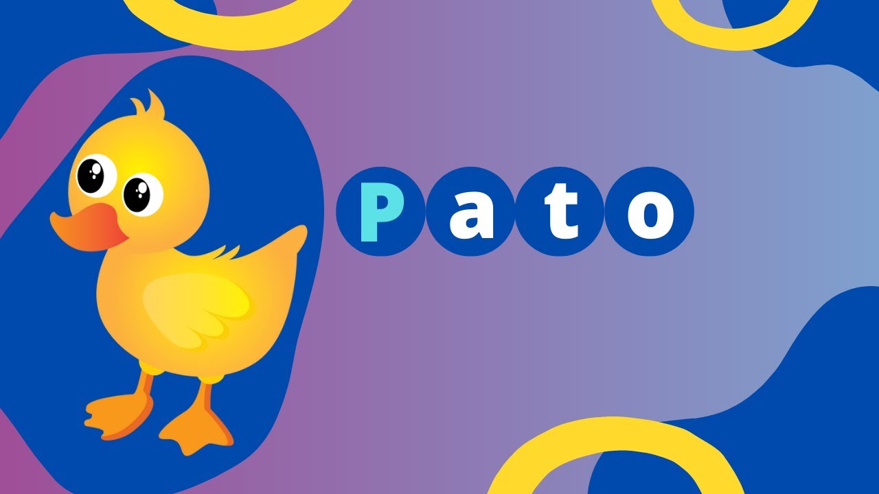 Aprenda a Letra P - P de Pato - P de Pipa - alfabetização - palavras ...