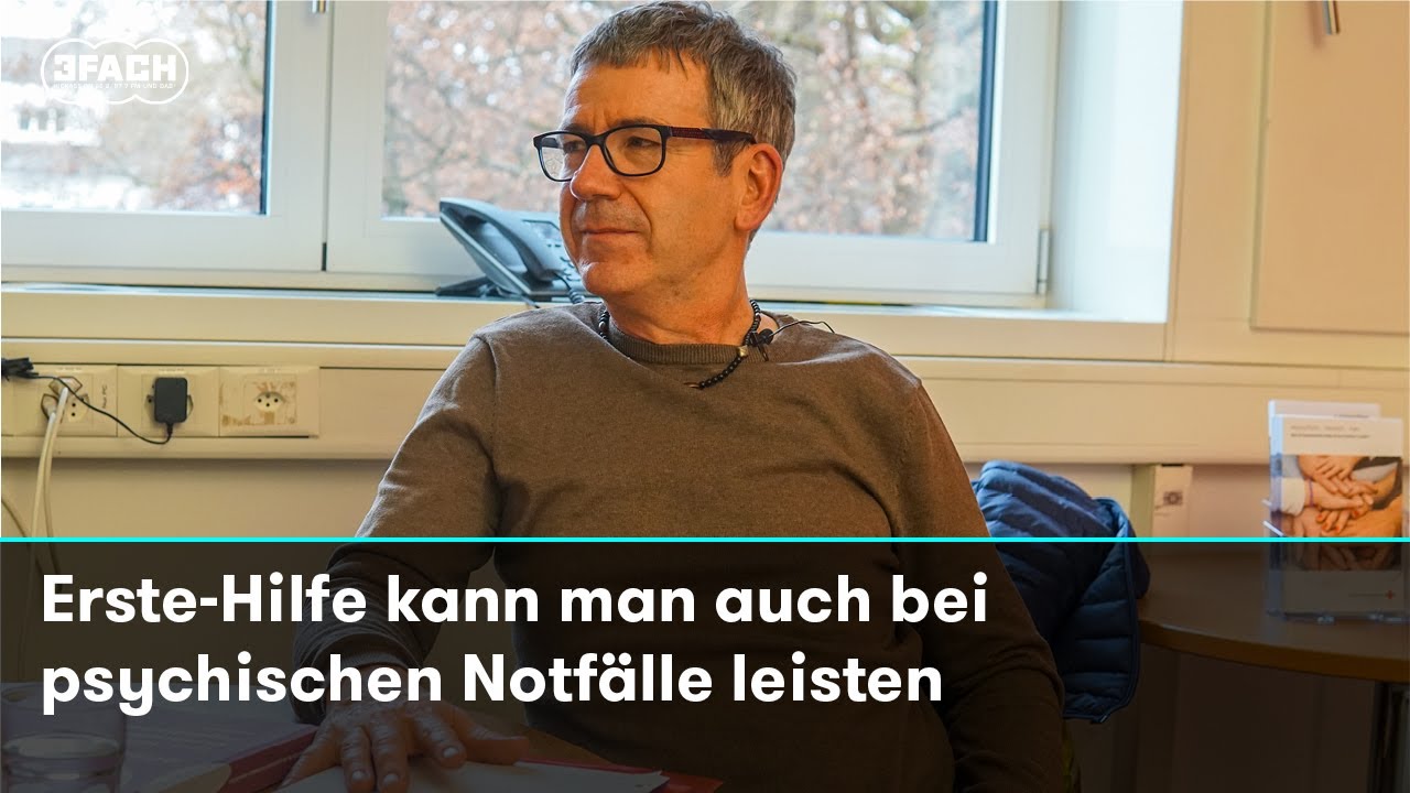 Erste-Hilfe kann man auch in psychischen Notfällen leisten - YouTube