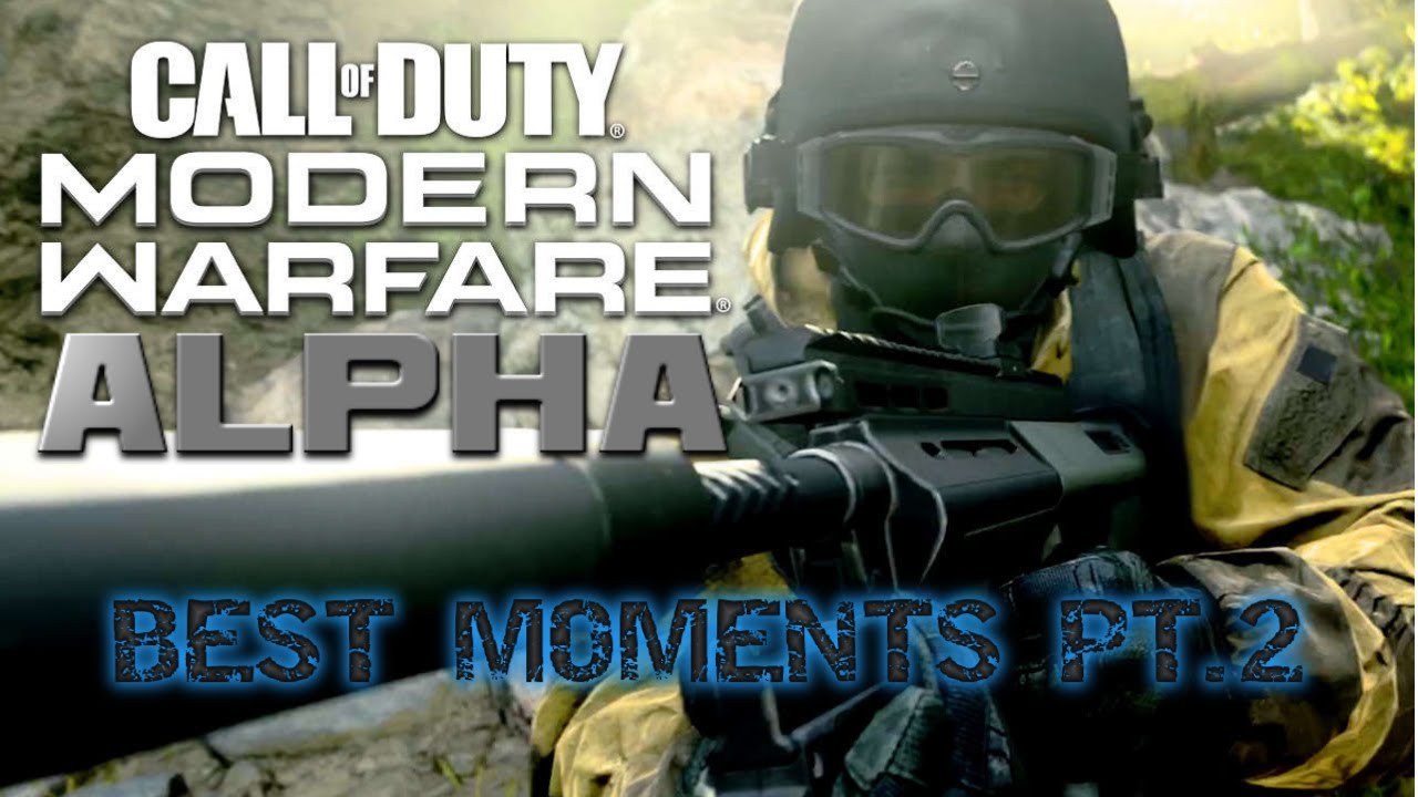 Call of Duty: Modern Warfare Alpha - Best Moments & Highlights Part 2 - YouTube