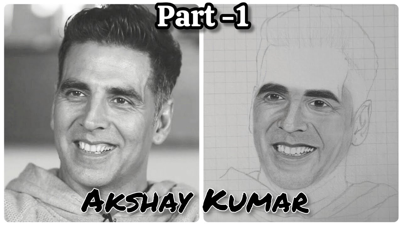 Akshay Kumar Outline Drawing Step By Step #sketch #art #drawing # ...