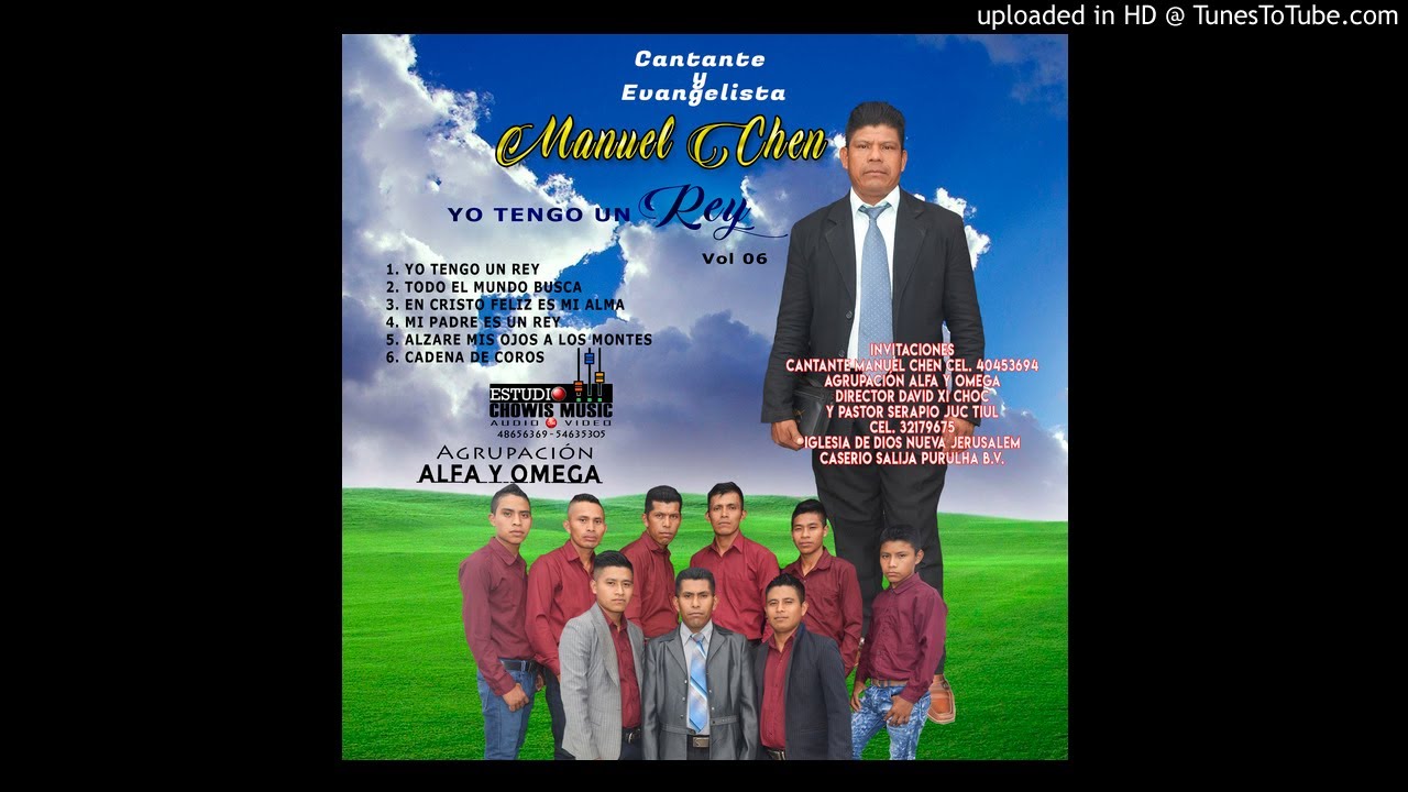 ALAZARE MI OJOS / CANTANTE MANUEL CHEN - YouTube