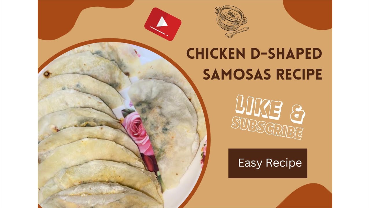 Yummy D-Shaped Samosas Recipe II Easy Recipe🍲II Ramadan Special Recipe ...
