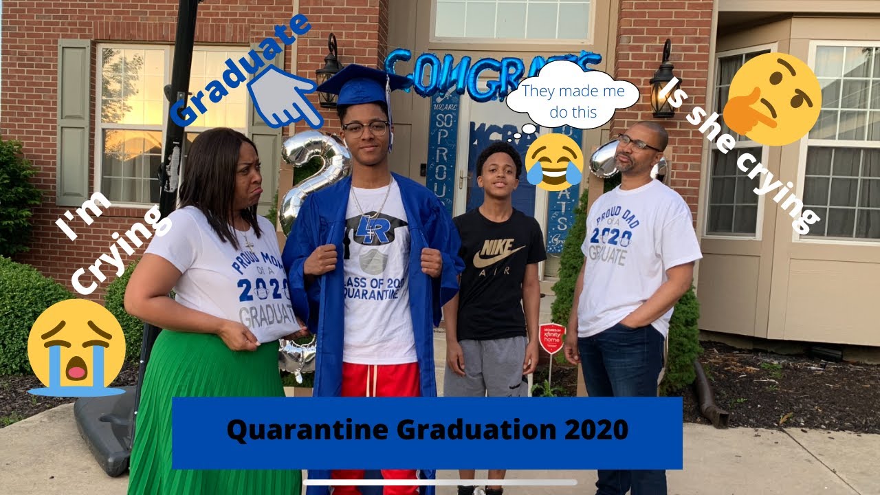 Quarantine Pre-Graduation Set-Up - YouTube