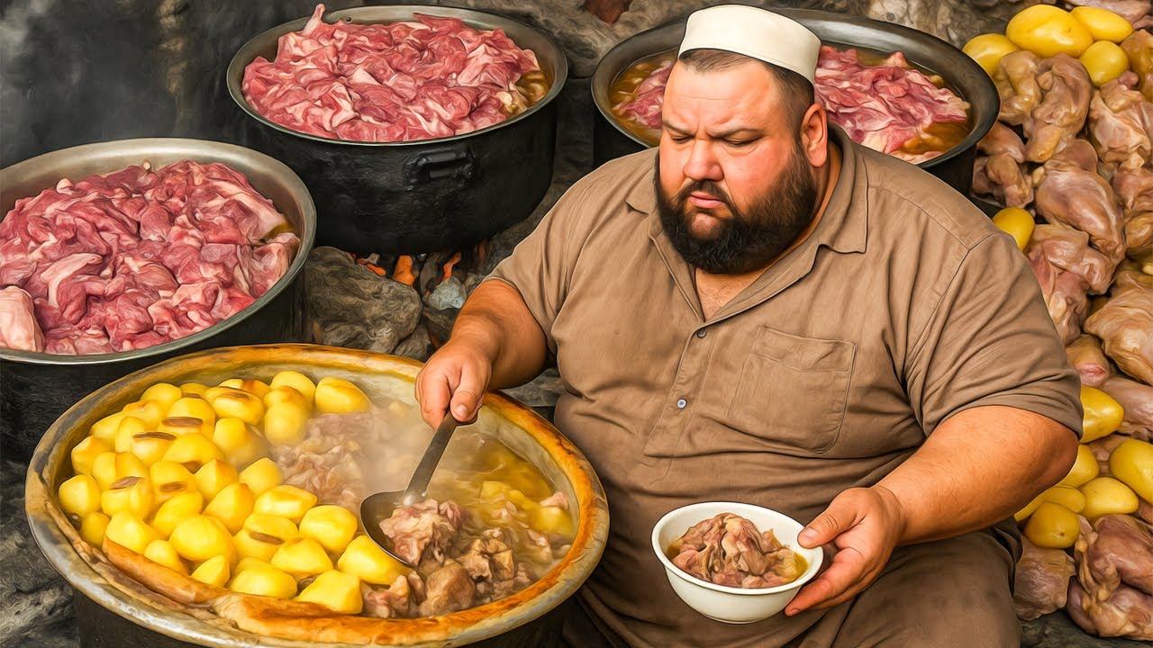 500 KG Namkeen Mutton rosh | king of Mutton cooking | Qadeem Shinwari ...