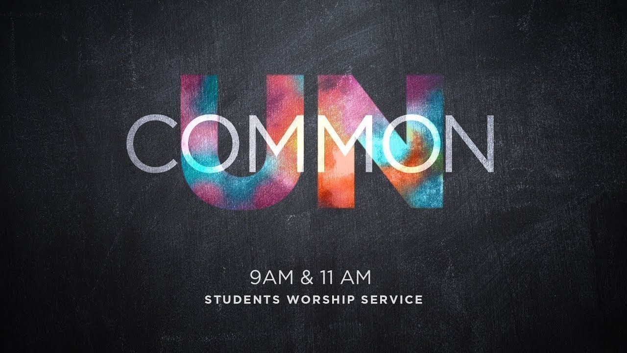 UNCOMMON WORSHIP // 9AM Worship // Back to School '21 - YouTube
