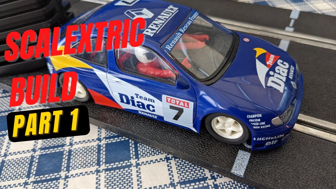 Scalextric Build Part 1. - YouTube