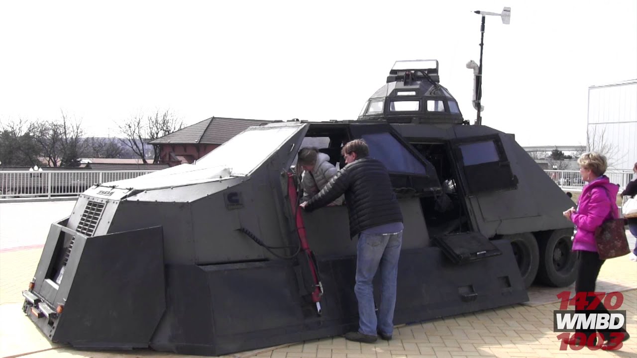 Tornado Intercept Vehicle at Peoria Riverfront Museum - YouTube