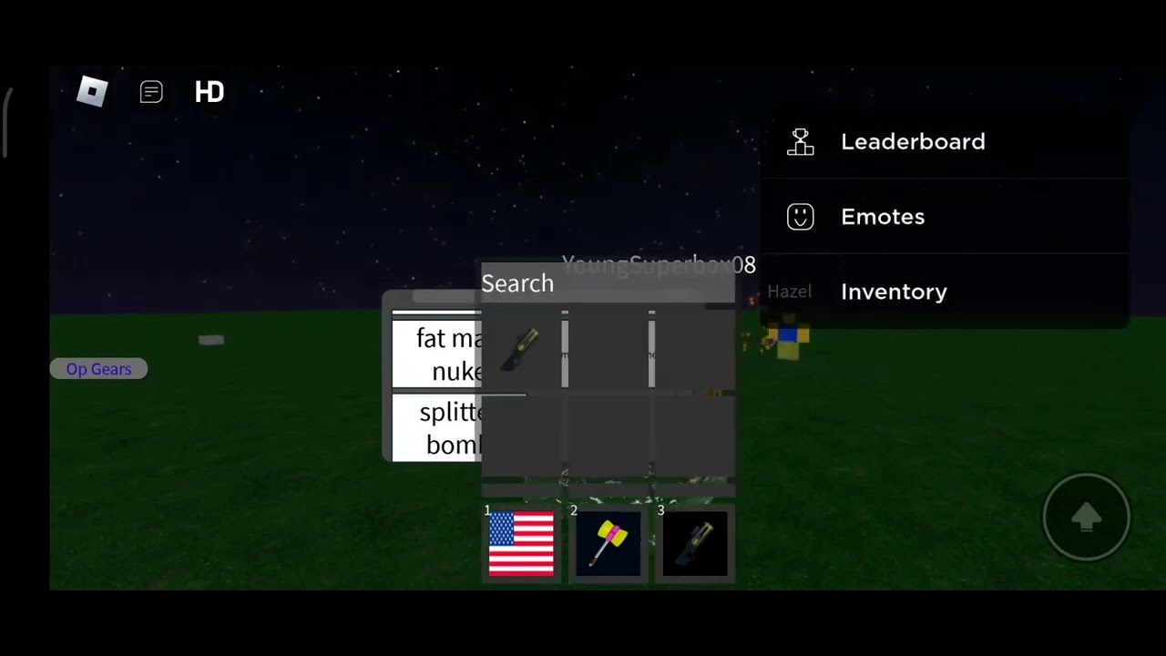 Bomb Of The Nuke Very Loud Test In Roblox Test Gears On My Own Game ...