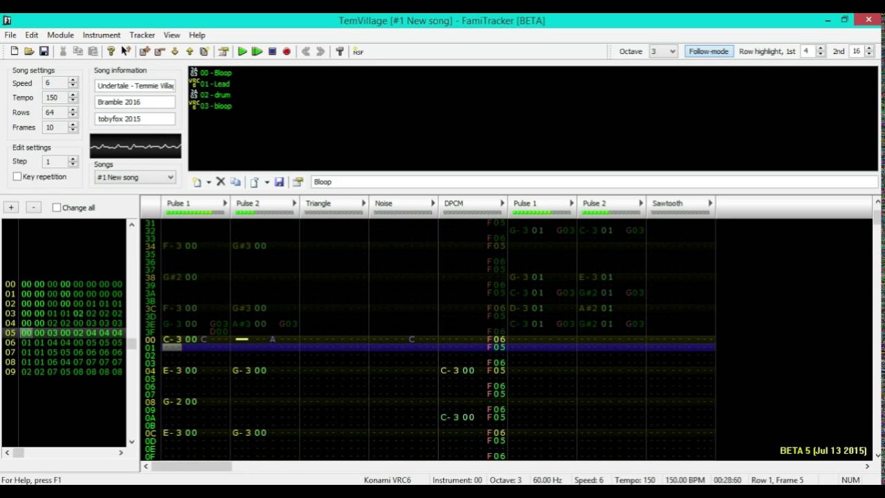Undertale - Temmie Village - 8-Bit Remix [VRC6] - YouTube