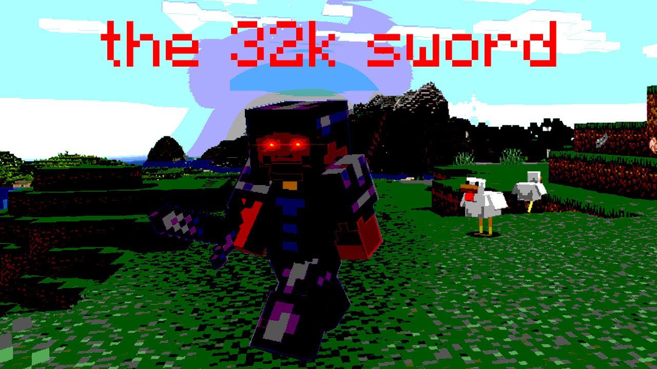 The 32k Sword | Minecraft - YouTube