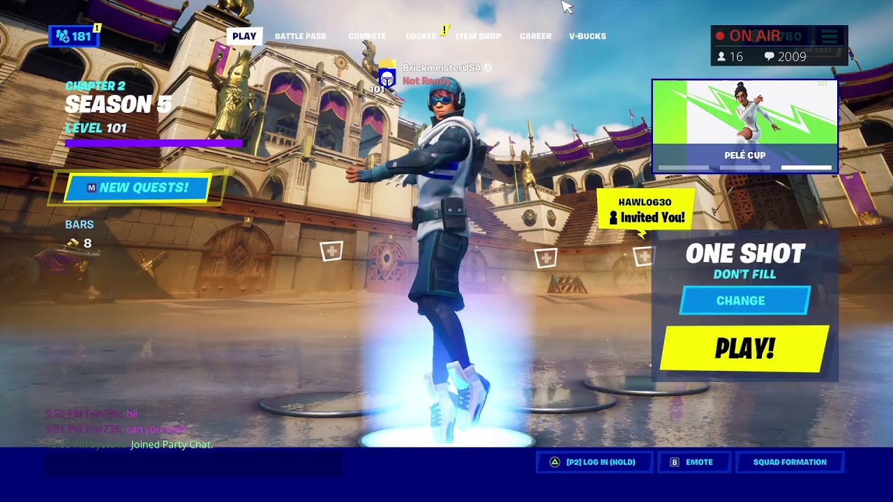 FORTNITE LIVE ITEM SHOP SNOW PATROLLER SKIN RETURNS [1K SUB GRIND ...