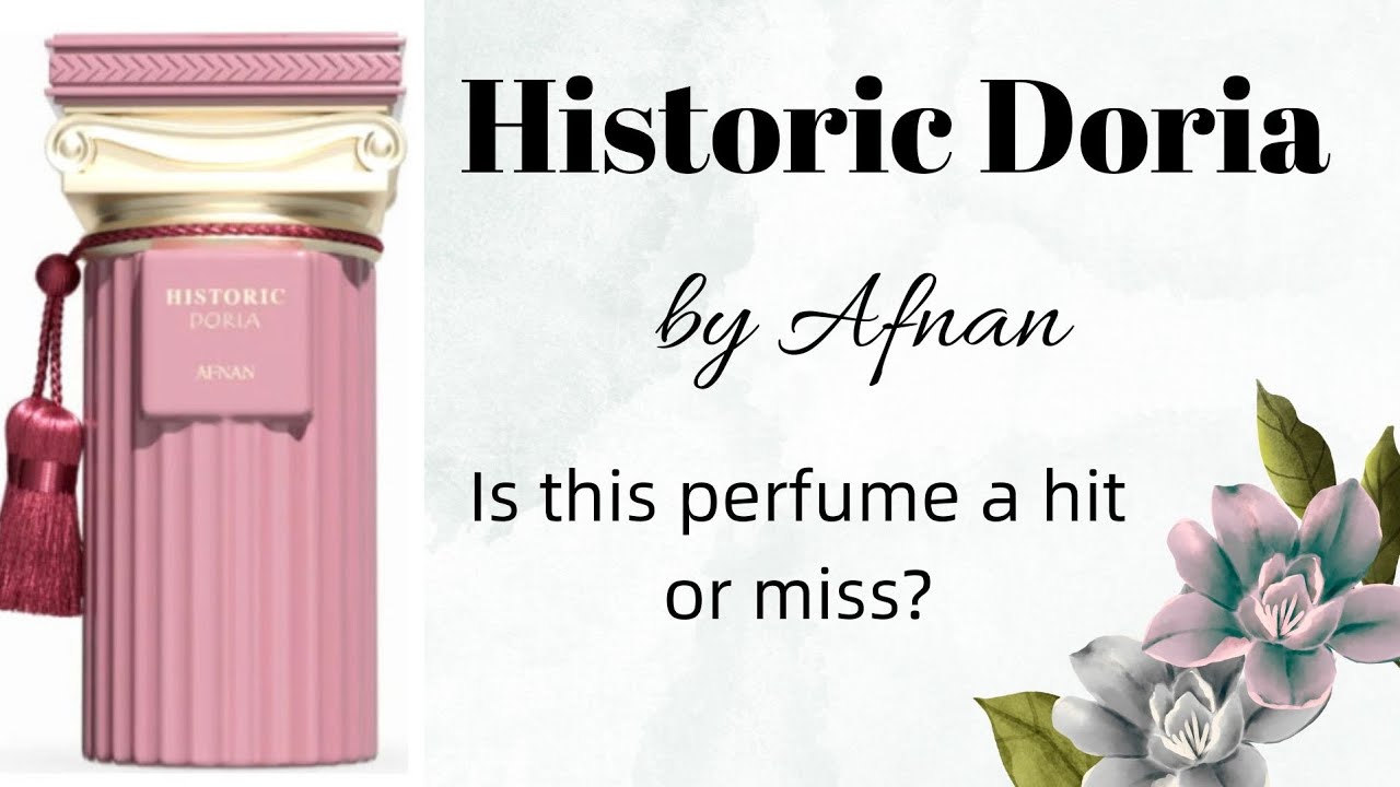 Afnan Historic Doria Perfume Review| Middle Eastern Perfumes #afnan # ...