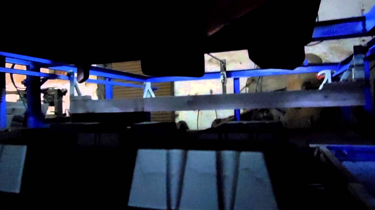 vacuum forming machine for large parts - YouTube