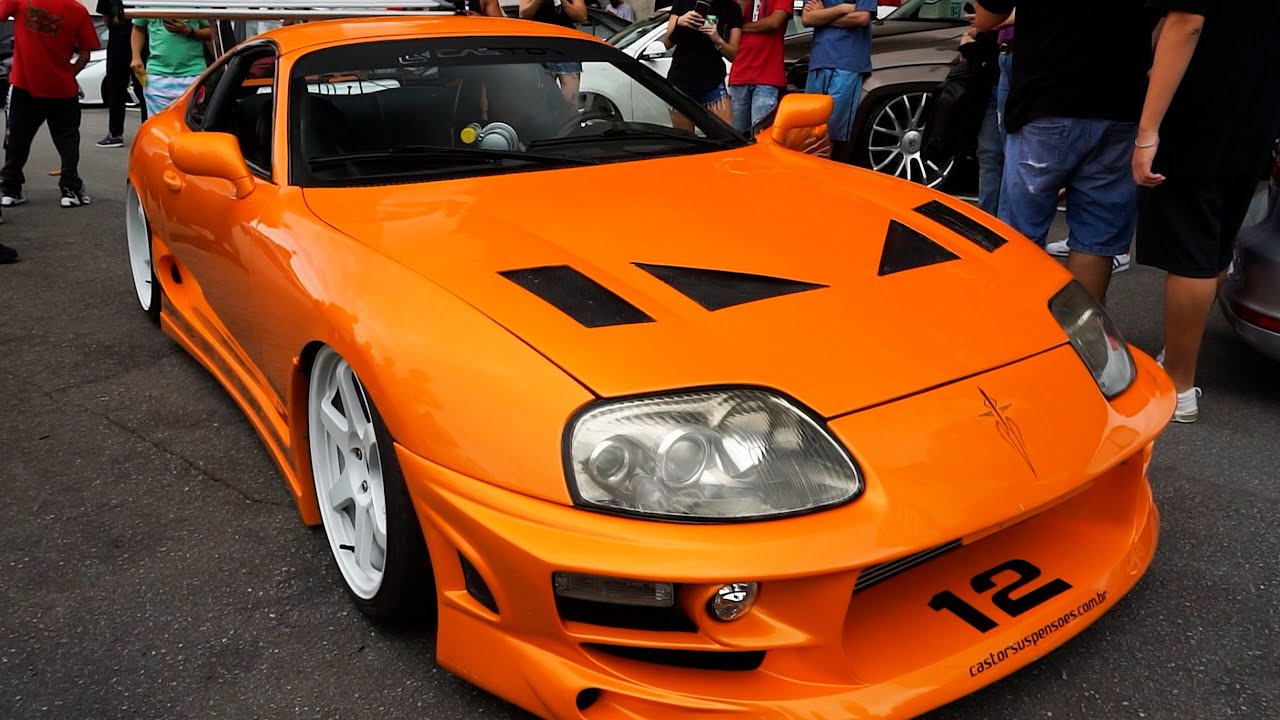 TOYOTA SUPRA TURBO, SUSPENSÃO A AR - YouTube