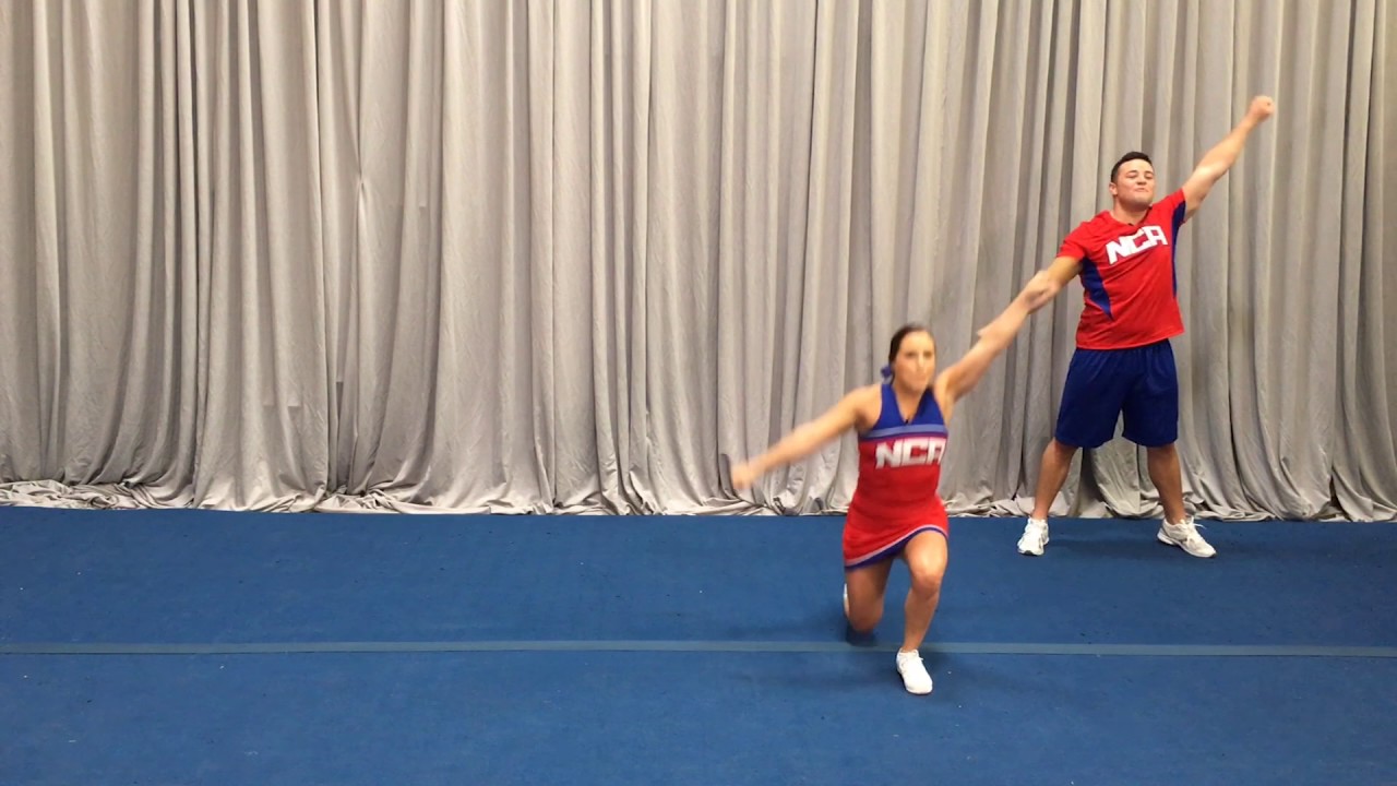 Tryout Cheer Front View - YouTube