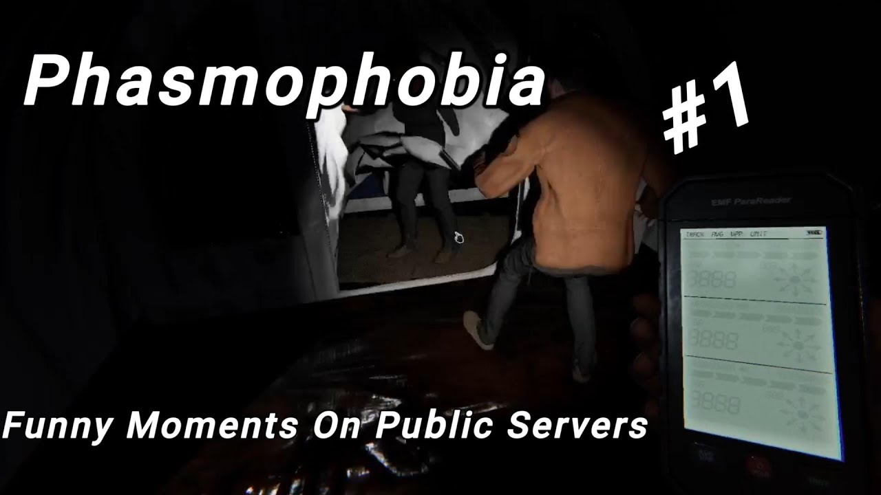Funny Moments On Public Servers Phasmophobia - YouTube