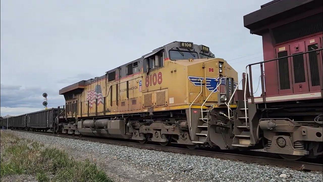 UP ES44AC 8108!! CPKC Train 200 east Bearspaw Laggan Sub Mile 13 Haskayne Legacy Park Sept. 23 ...