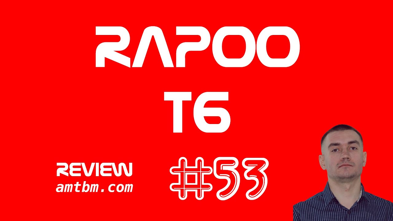Rapoo T6 - YouTube