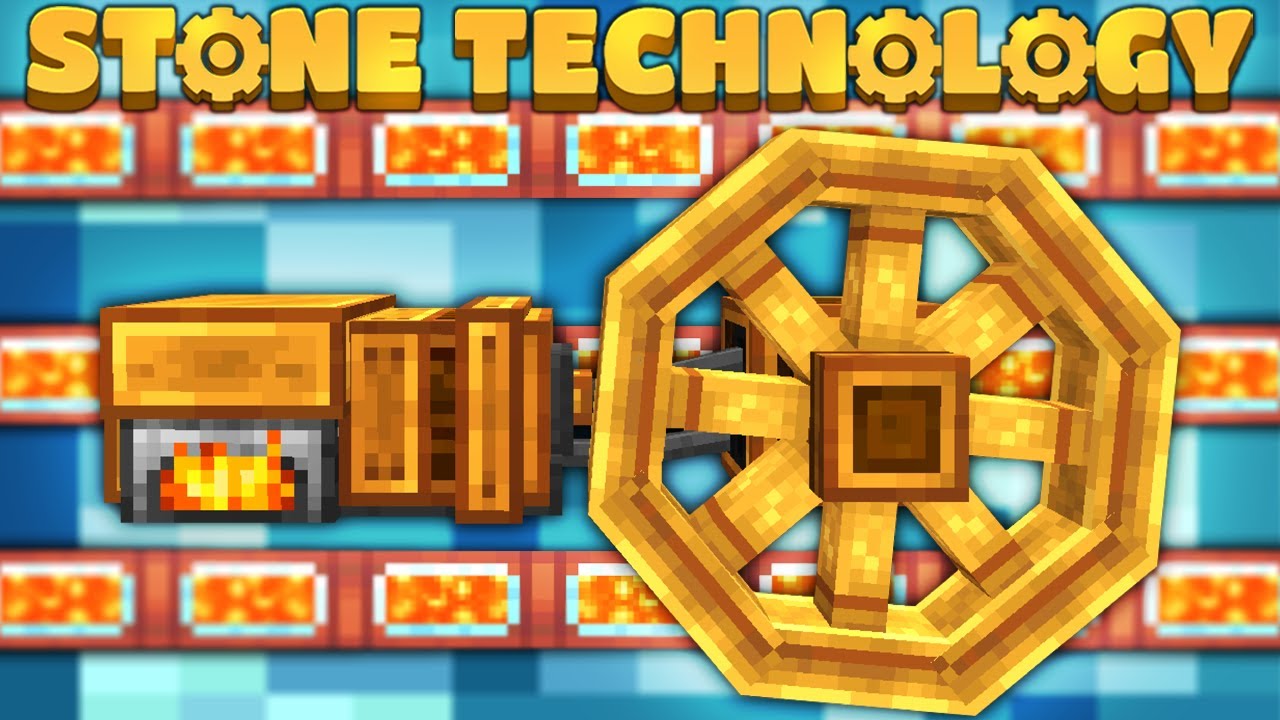 UPGRADED POWER & MECHANICAL CRAFTING! EP4 | Minecraft Stone Technology ...