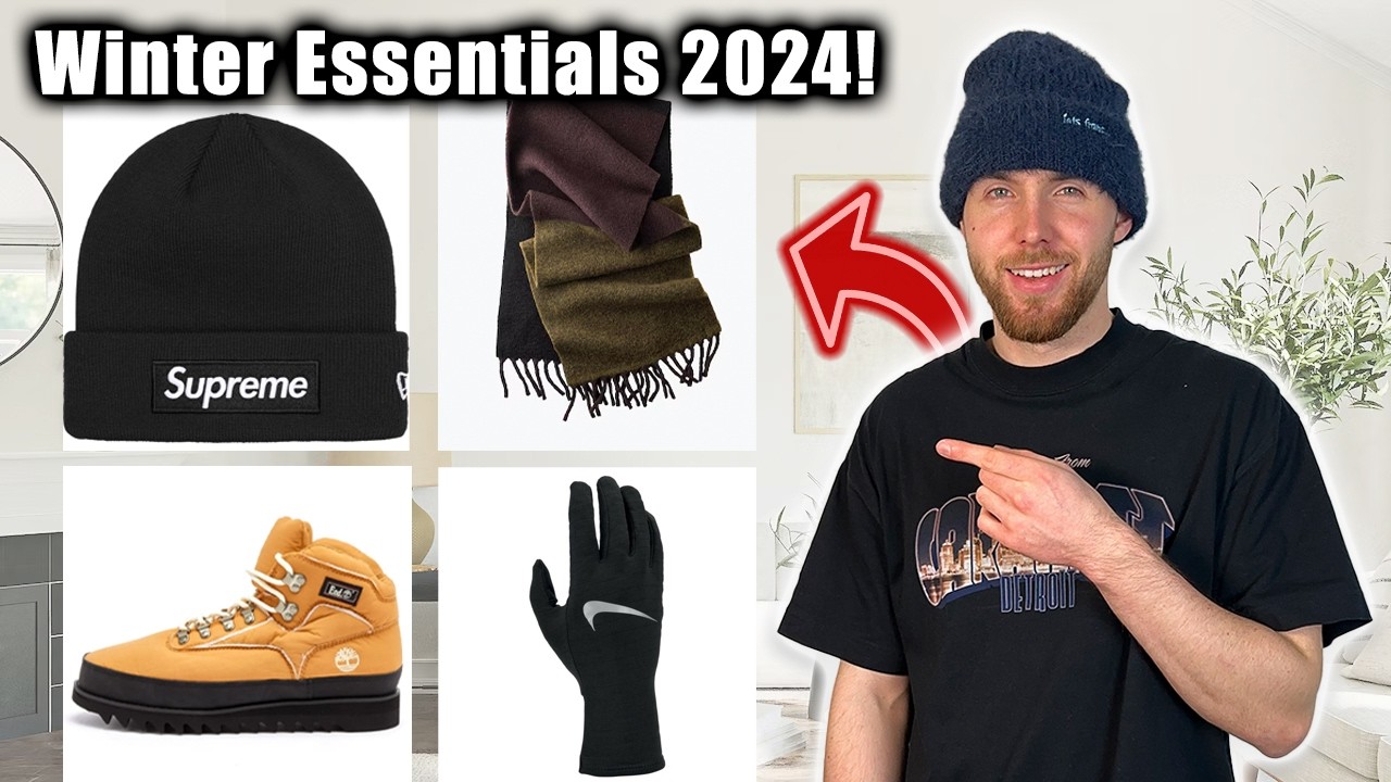 Diese Sachen Brauchst Du! | Winter Essentials 2024 - YouTube