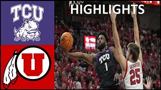 TCU vs Utah College Basketball Full Game Highlights 2022/2023 by ...