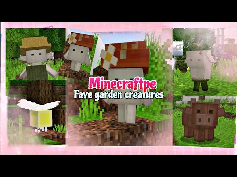 Minecraft Faye Garden Creatures pack for bedrock/pe 1.21+ - YouTube
