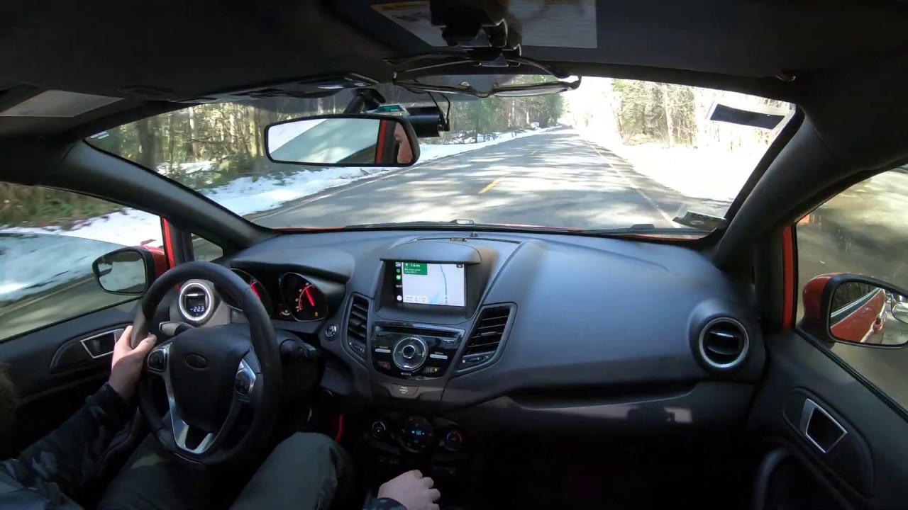 Fiesta ST cp-e exhaust Stratified tune 2nd gear pull - YouTube