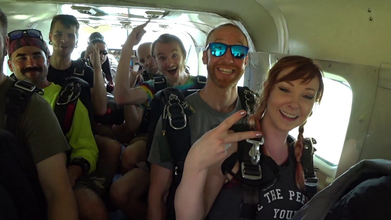Thomas B Triangle Skydiving Center video - YouTube