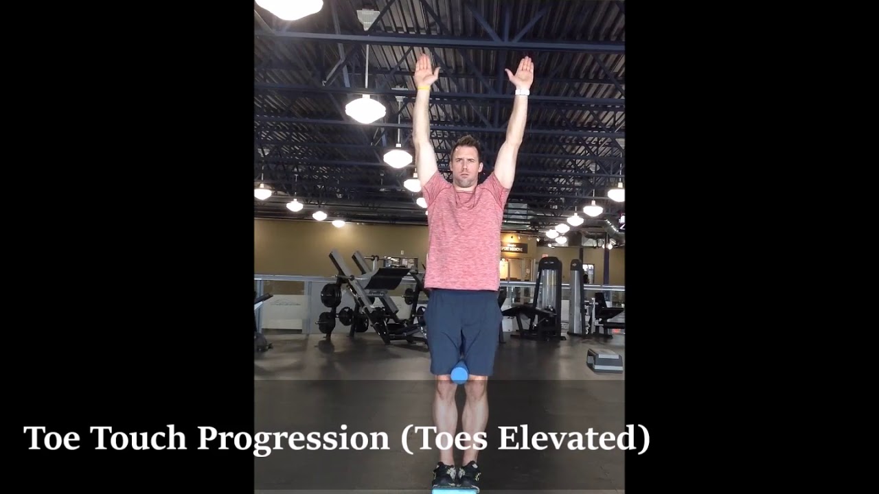Toe Touch Progression (Toes Elevated) - YouTube