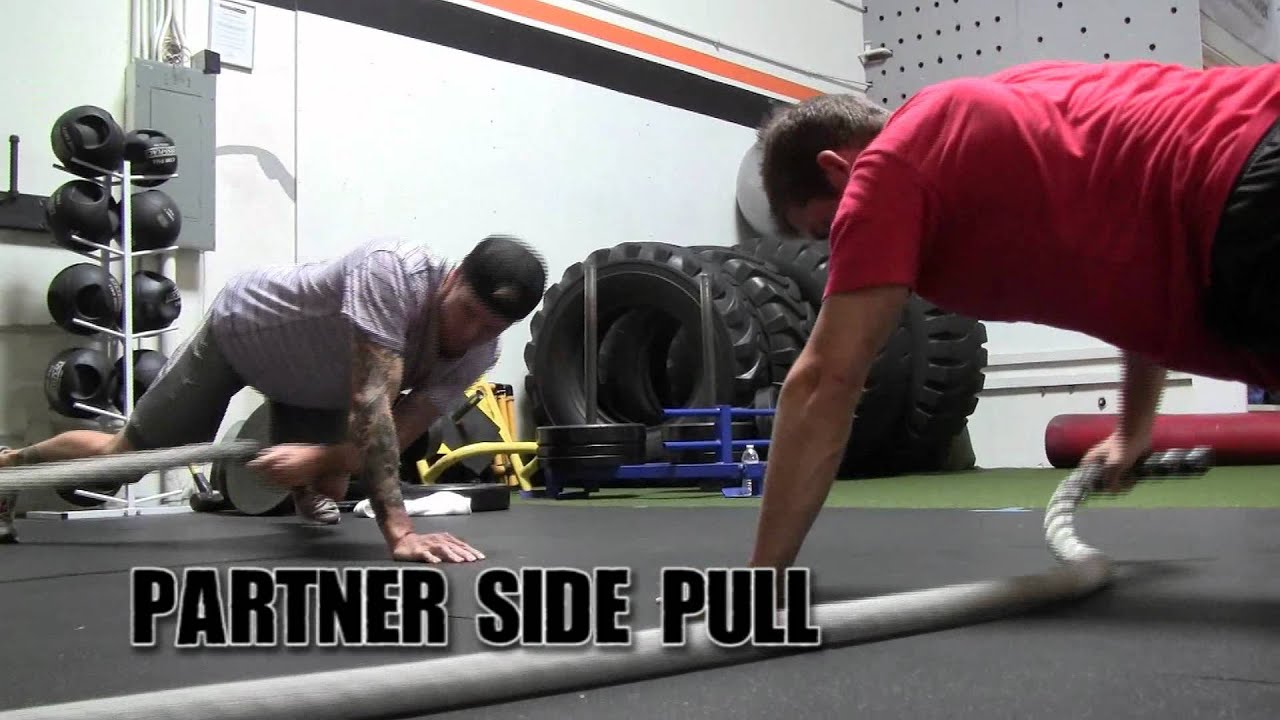 Partner Rope Training Exercises - YouTube