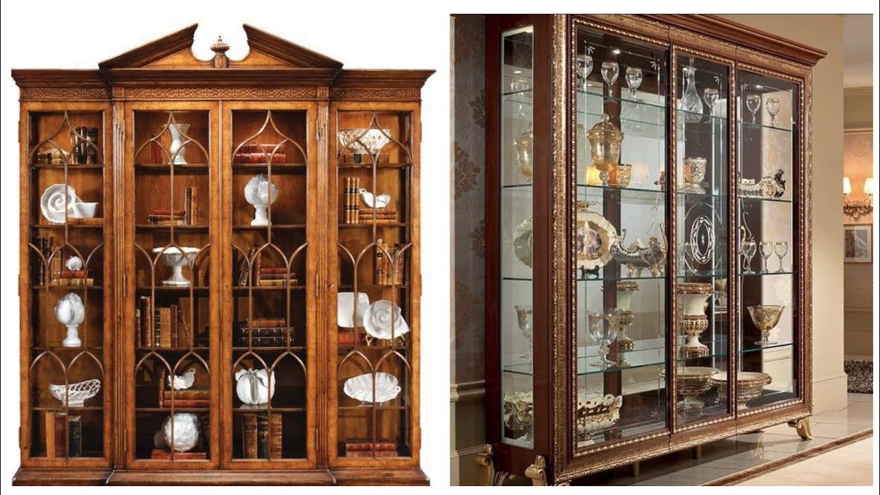 The Most Beautiful Wood work interior 55+showcase design for Livingroom ...
