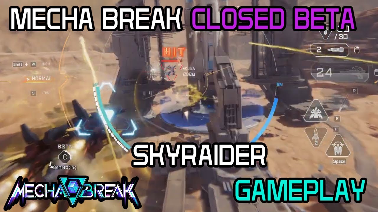 MECHA BREAK Beta gameplay: Skyraider Gameplay - YouTube