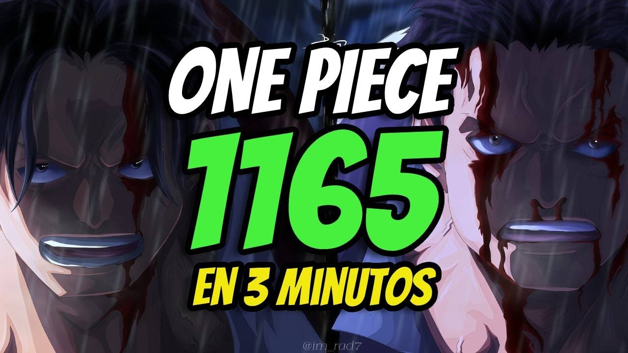 ONE PIECE 1165 en 3 MINUTOS!! | Full Haki Marco - YouTube