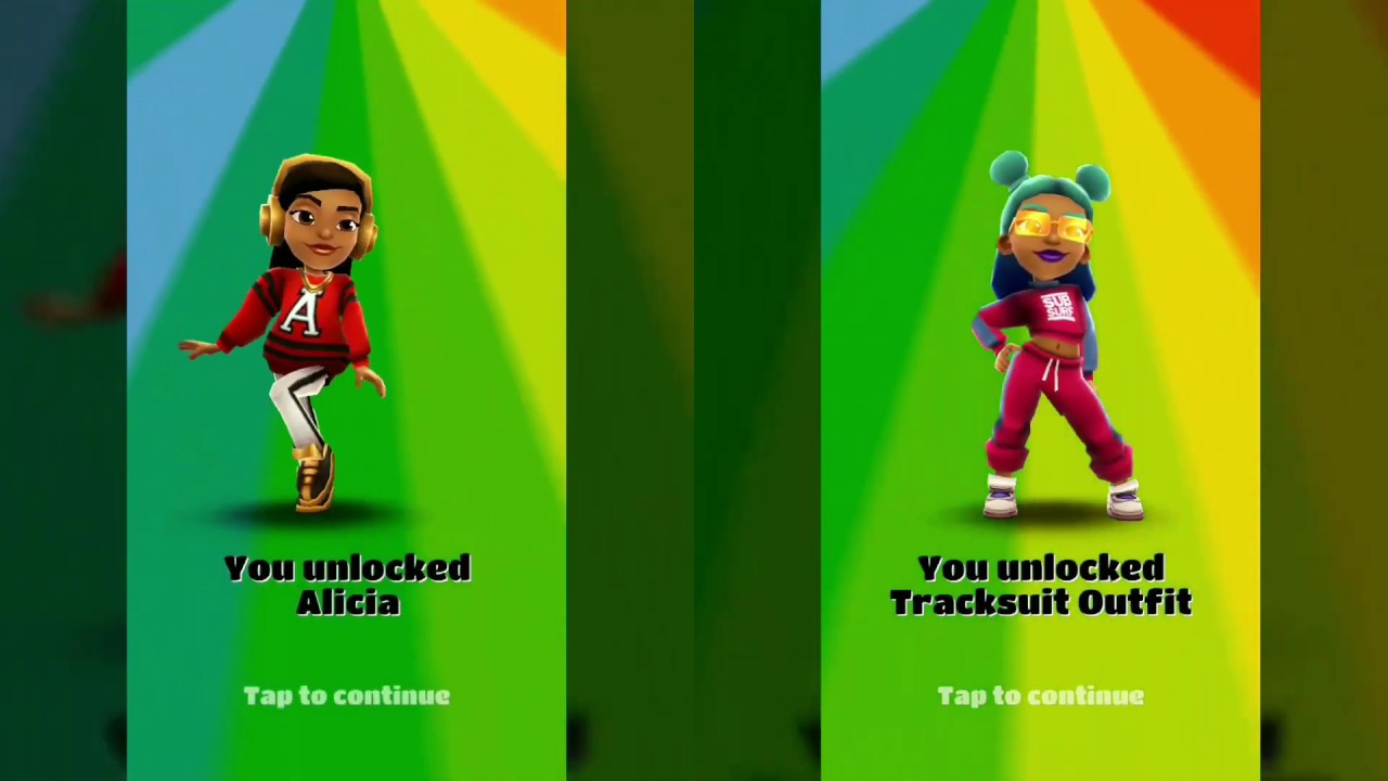 Alicia VS Alicia ( Tracksuit Outfit ) in Subway Surfers World Tour ...