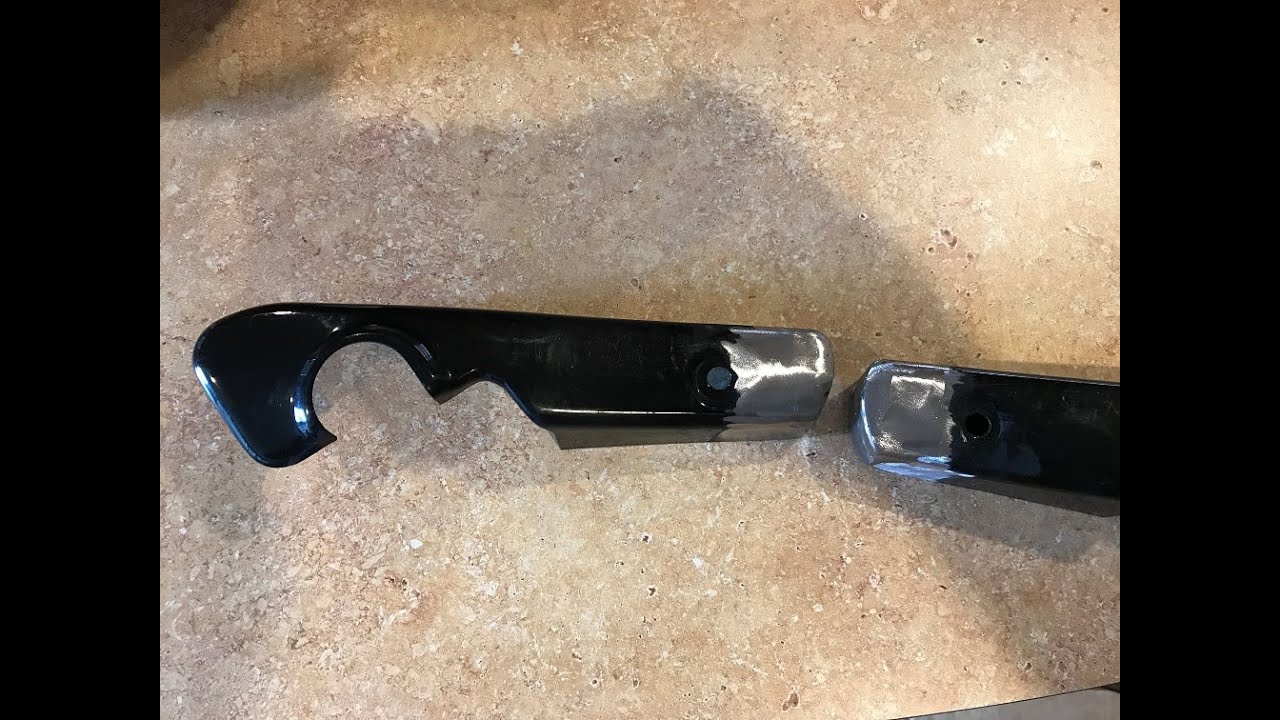 DIY Harley Davidson Chopped Bobbed Strut Covers - YouTube