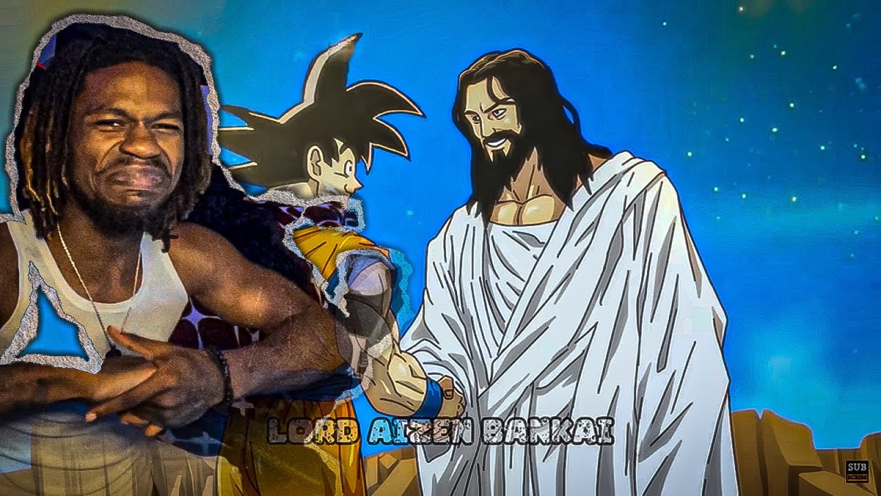 Jesus is just built different... | Ken Reacts to If Son Goku Met Jesus ...