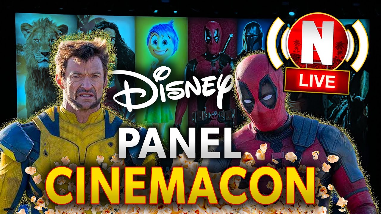 ¡Panel Disney + Marvel CINEMACON 2024! DEADPOOL 3, CAPTAIN AMERICA 4 ...
