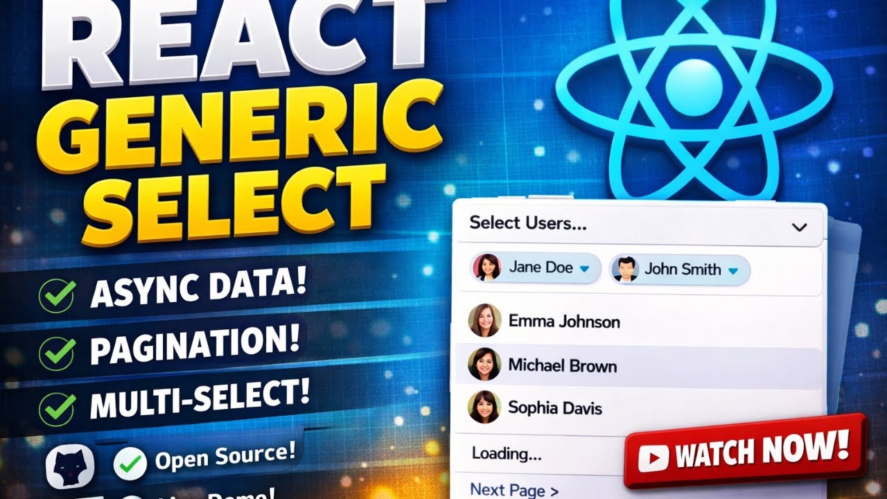Generic Select Component in React with Multi-Select and Infinite Scroll ...