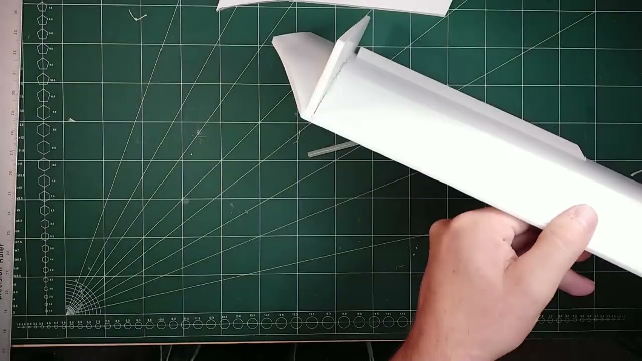 The making of my simplest RC plane wing yet. - YouTube