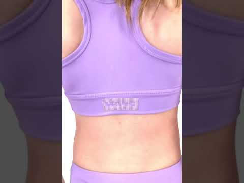 Marc Defang Girls Skyblue Athletic Tights