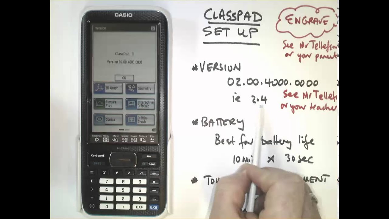 CP400 set up - YouTube