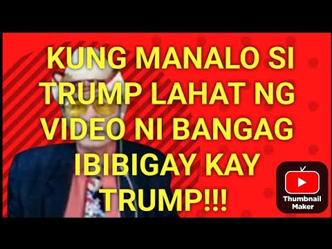 PRES.DUTERTE NAG ADVANCE NG CONGRATULATION KAY TRUMP.VIDEO NI BANGAG DADALHIN KAY TRUMP. - YouTube