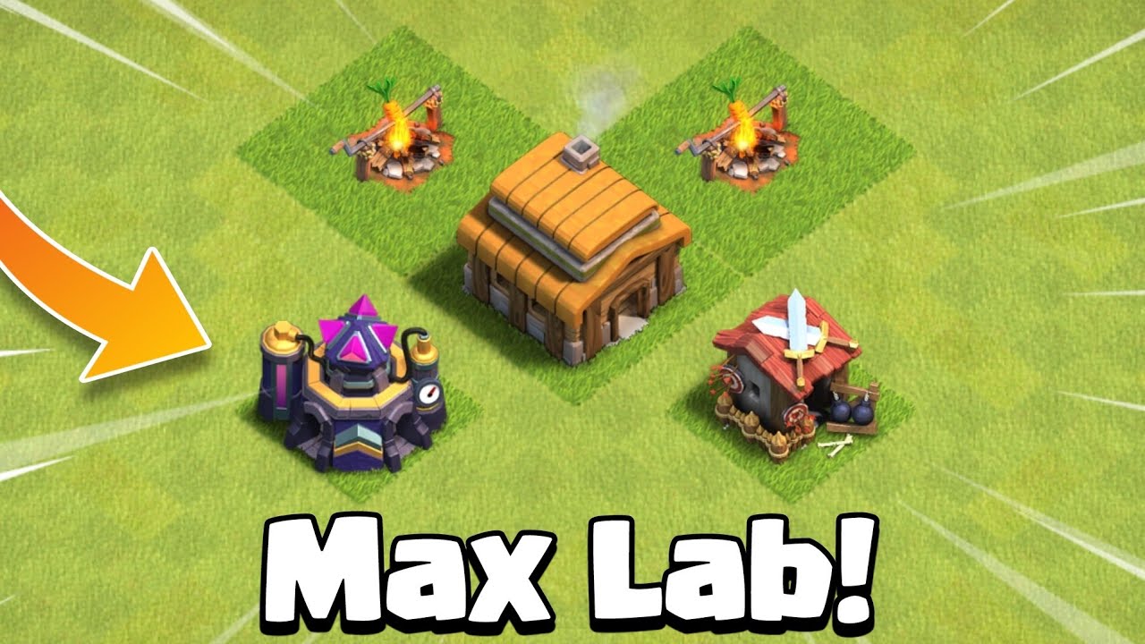If Town Hall 3 had MAX Laboratory! - Clash of Clans - YouTube
